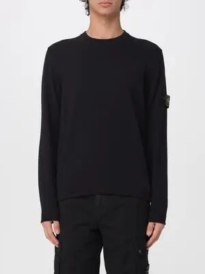 Stone Island Cotton Crew Neck Pullover - Blue