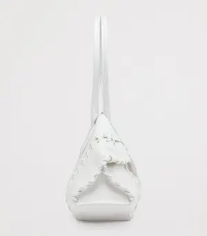 Alexander McQueen Leather Lace-up Manta Top-handle Bag