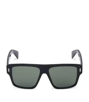 Alexander McQueen T-bar Rivet Panthos Sunglasses
