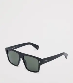Alexander McQueen T-bar Rivet Panthos Sunglasses