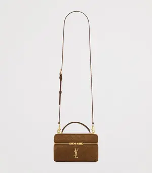 Saint Laurent Gaby Vanity Bag - Brown