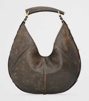 Saint Laurent Medium Mombasa Shoulder Bag - Brown