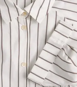 Palmer//harding Cotton Stripe Vessel Shirt
