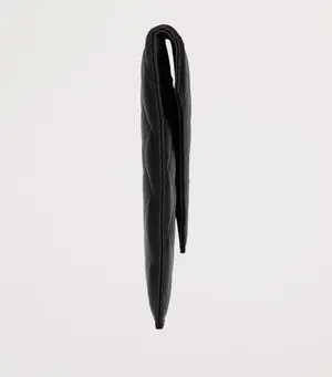 Saint Laurent Quilted Paris Pouch - Black