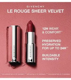 Givenchy Le Rouge Sheer Velvet Refillable Matte Lipstick - Pink