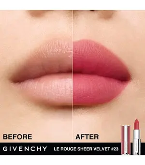 Givenchy Le Rouge Sheer Velvet Refillable Matte Lipstick - Pink