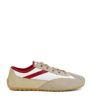 Alexander McQueen Leather Boxe Sneakers
