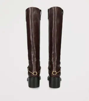 Chloé Leather Dakota Knee-high Boots 70