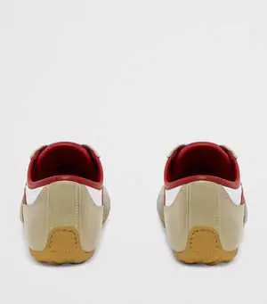 Alexander McQueen Calfskin Boxe Sneakers - Brown