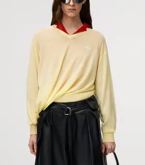 Loewe Wool-blend V-neck Sweater