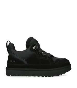 UGG Suede Lowmel Sneakers - Black