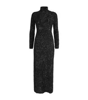 Adam Lippes Sequinned Samadhi Midi Dress