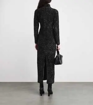 Adam Lippes Sequinned Samadhi Midi Dress