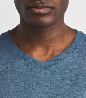 Hanro V-neck Casuals Long-sleeve T-shirt