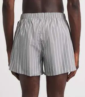 Hanro Cotton Woven Boxer Shorts