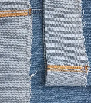 ME+EM Ankle Grazer Straight Jeans - Blue