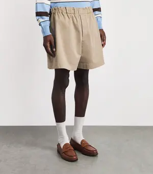 JW Anderson Cotton Drawstring Shorts