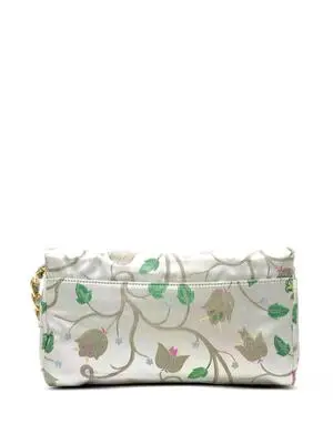 Prada Brocade Floral-pattern Shoulder Bag