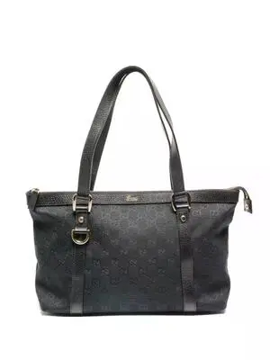 Gucci 2000s Gg Canvas Tote Bag
