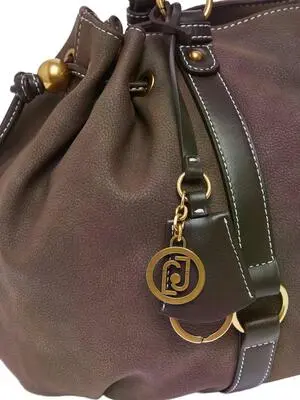 Liu Jo Large Drawstring Shoulder Bag With Charm Detail