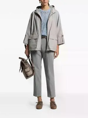Peserico Hooded Parka Coat