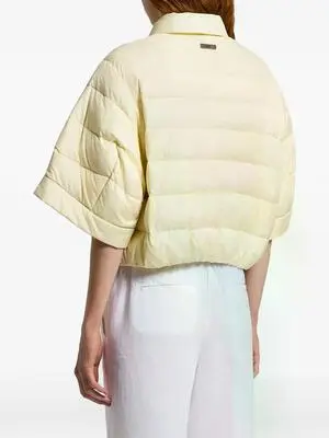 Peserico Short-sleeve Buttoned Jacket
