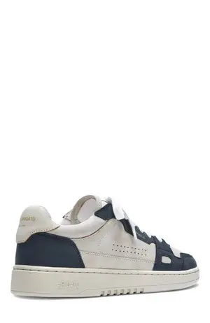 Axel Arigato Dice Lo Cracked Leather Sneakers - Beige/blue