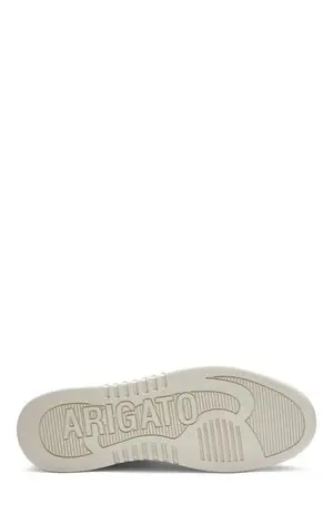 Axel Arigato Dice Lo Cracked Leather Sneakers - Beige/blue
