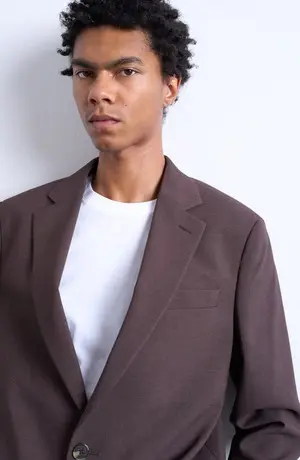 Topman Relaxed Fit Sport Coat