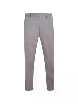 LARDINI Buttoned Wool Trousers