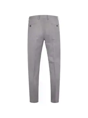 LARDINI Buttoned Wool Trousers