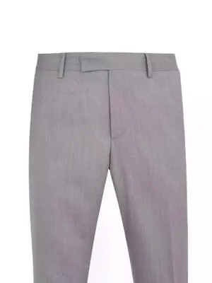 LARDINI Buttoned Wool Trousers