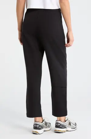 Zella Tempo Terry Ankle Pants - Black