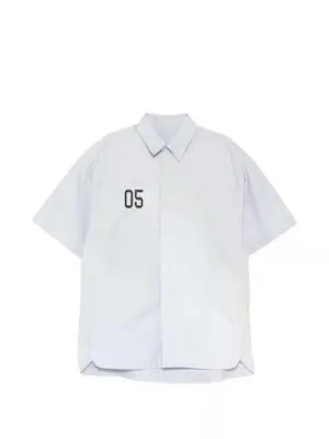 CROQUIS Number Logo Short-sleeve Shirt - Grey
