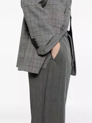 CROQUIS Buttoned-hem Trousers