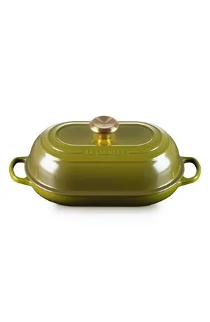 LE CREUSET Signature Cast Iron Bread Oven Olive