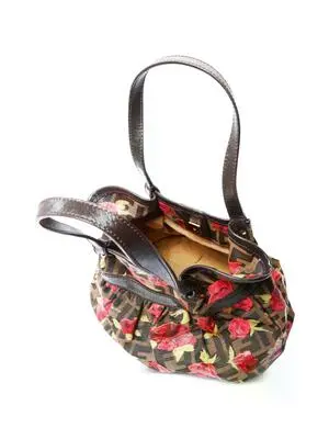 Fendi Zucca Floral-pattern Bucket Bag