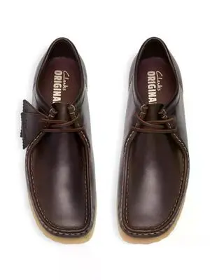 Clarks Wallabee Lace-up Leather Boots - Brown