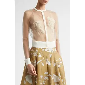 Lela Rose Frill Cardigans For Women
