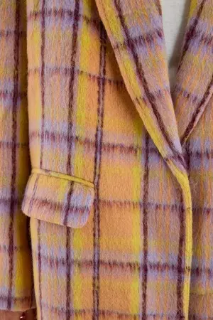 Nasty Gal Single Breasted Tailored Coat