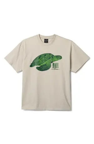 MAUI & SONS Sea Turtle Boxy Fit Cotton Graphic T-shirt