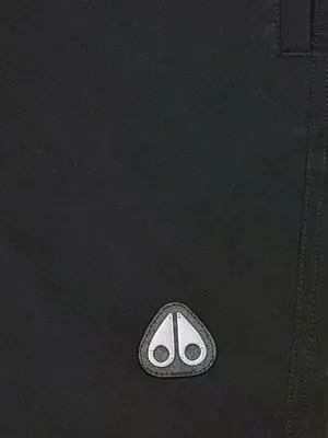 Moose Knuckles Drawstring Swim Shorts - Black