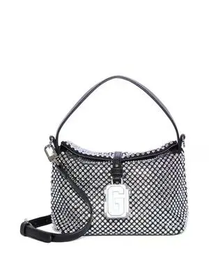 Gcds Mini Mega Comma Shoulder Bag - Silver