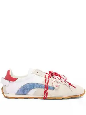 Dsquared2 Dc-642 Suede And Leather Sneakers