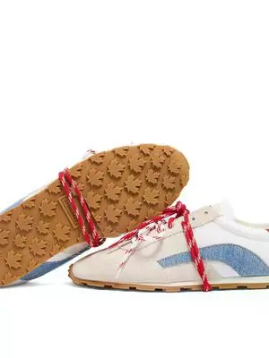 Dsquared2 Dc-642 Suede And Leather Sneakers