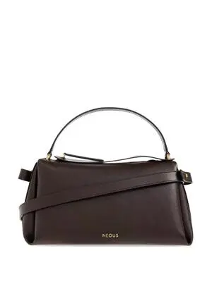 NEOUS Scorpius Leather Tote Bag - Brown