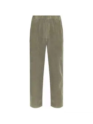 American Vintage Corduroy Straight-leg Trousers - Green