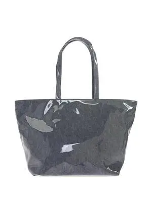 Alexander Wang Lacquered Denim Large Tote