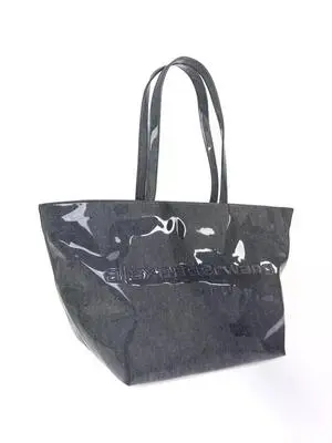 Alexander Wang Lacquered Denim Large Tote