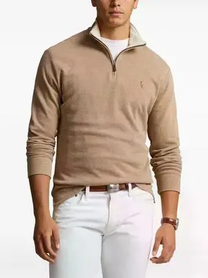 Polo Ralph Lauren Zipped Sweater - Brown